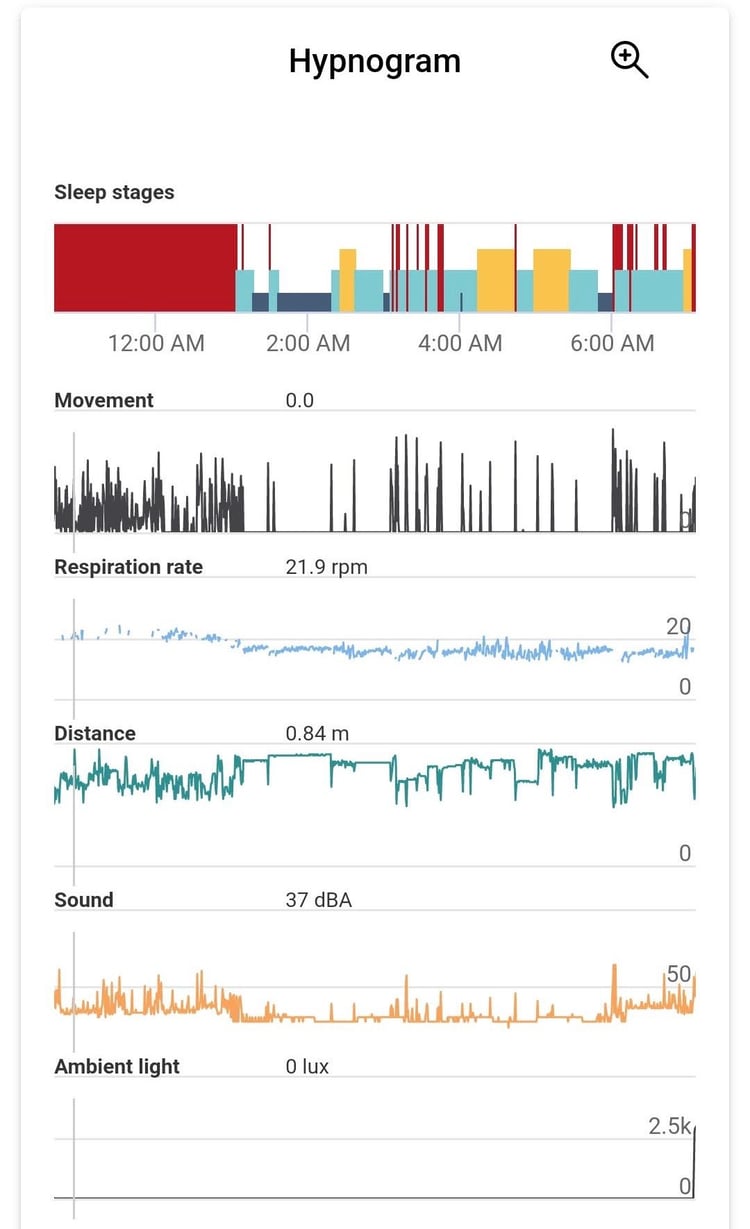 How to interpret Sleep Score and Hypnogram